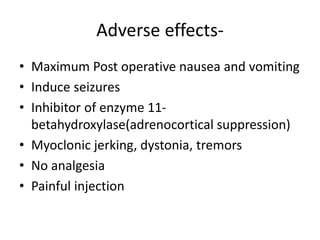 Rapid sequence induction drugs #intubation | PPTX