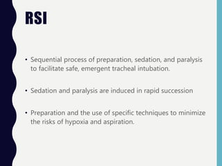 RSI for airway training course 2018.04.03