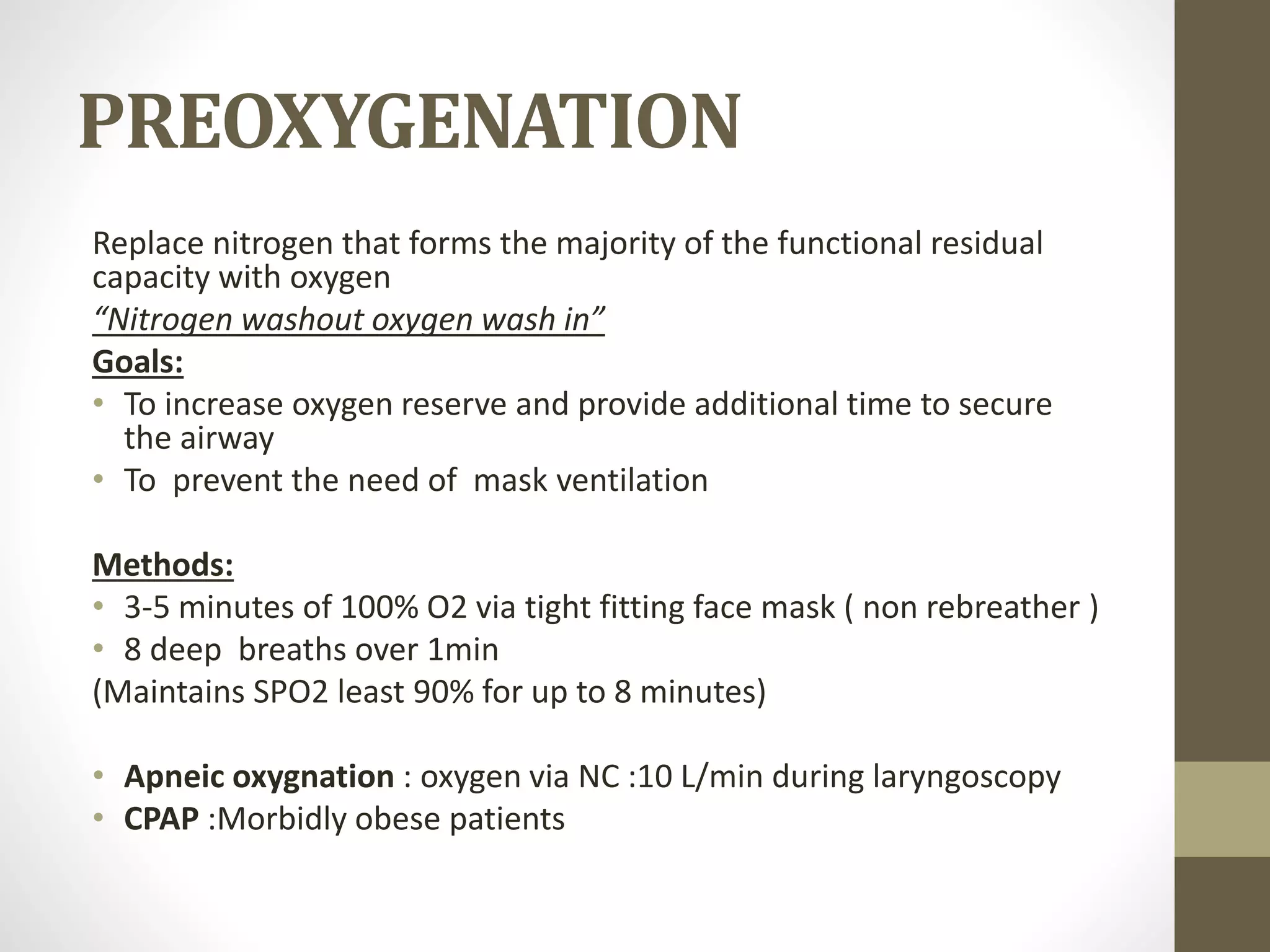 Rapid Sequence Induction & Intubation | PPTX