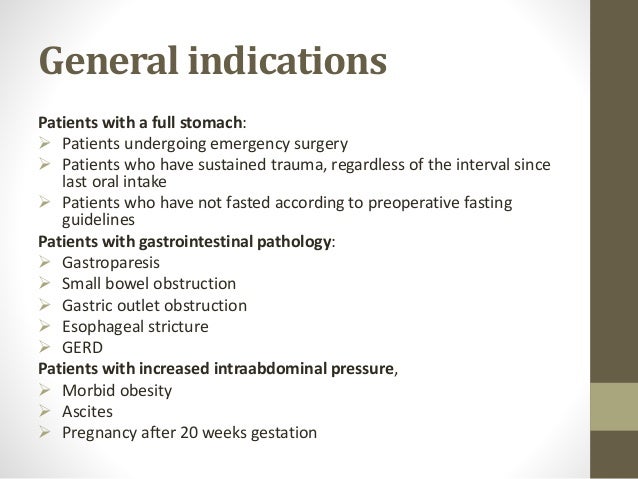 Rapid Sequence Induction & Intubation
