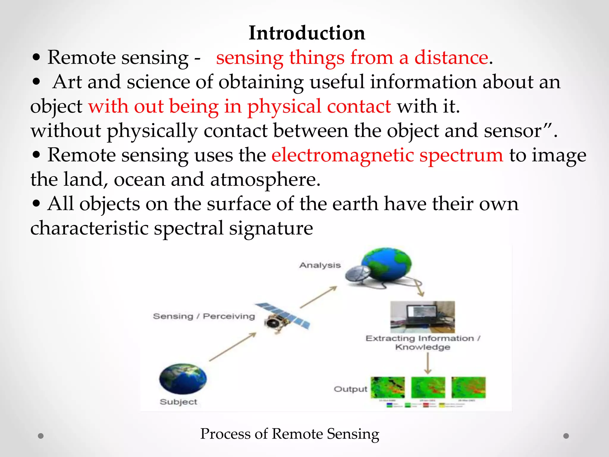 remote sensing in agriculture | PPTX