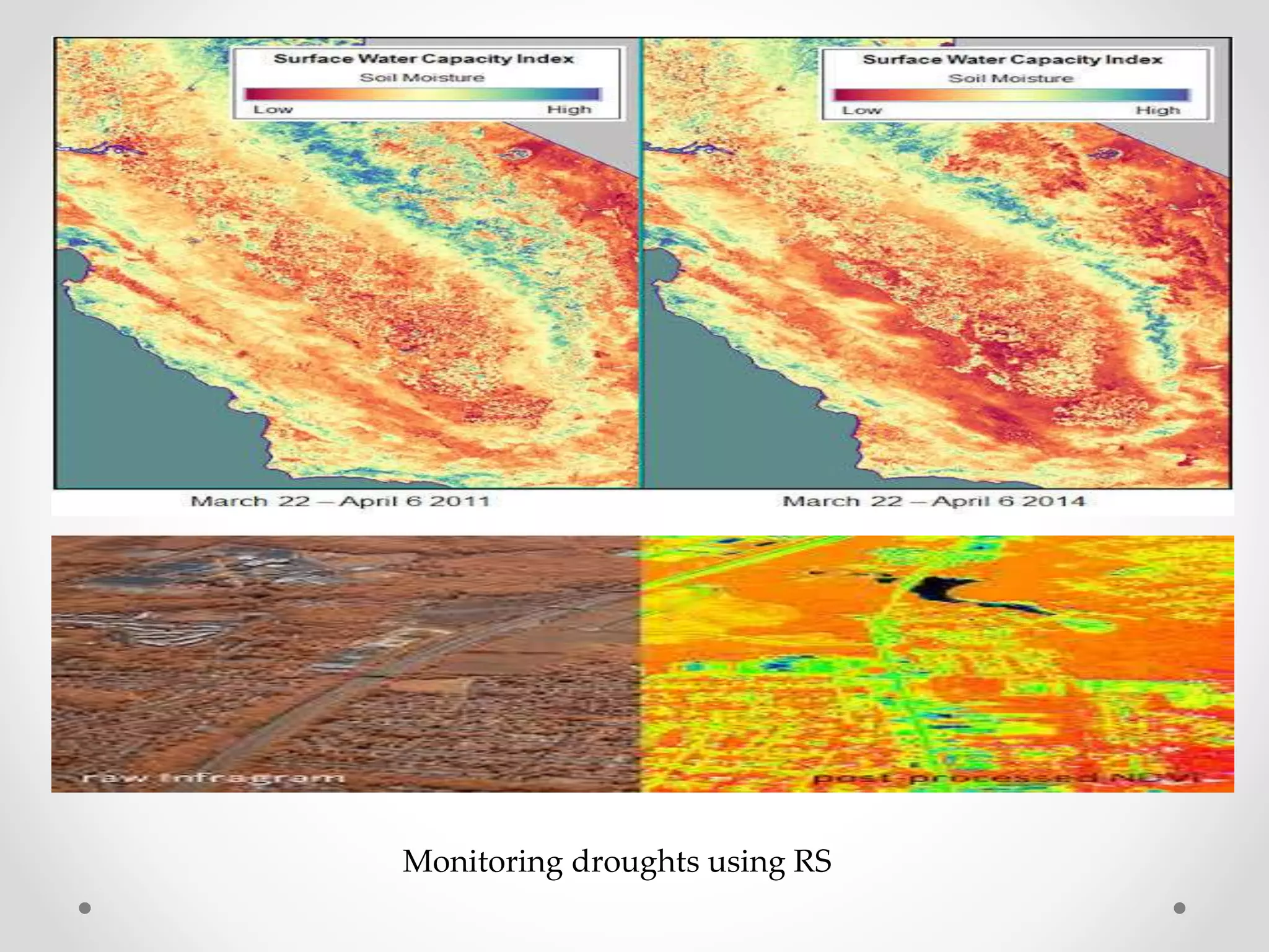 remote sensing in agriculture | PPTX