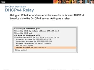 CCNA 2 Routing and Switching v5.0 Chapter 10 | PPT