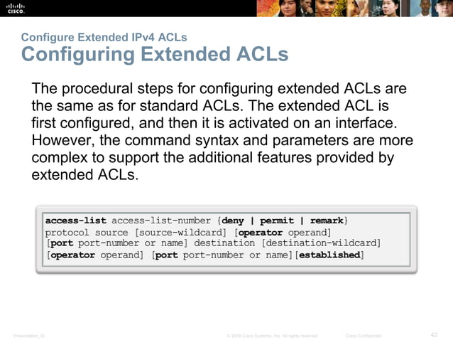 CCNA 2 Routing and Switching v5.0 Chapter 9 | PPT
