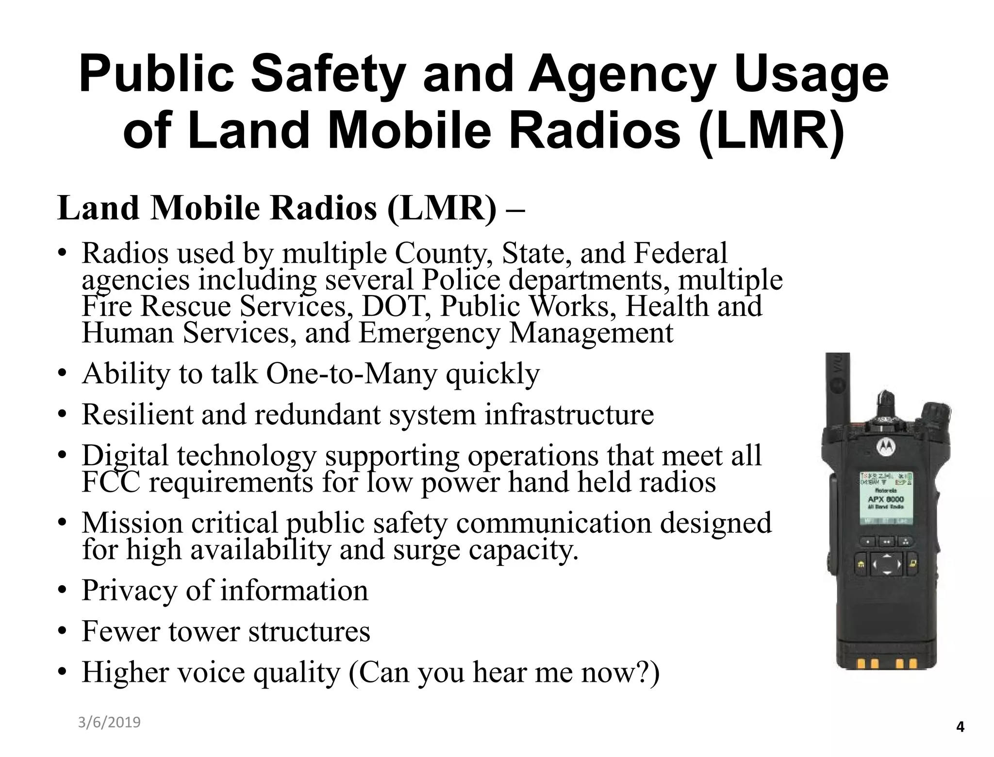 Public Safety Radio Systems Project | PDF