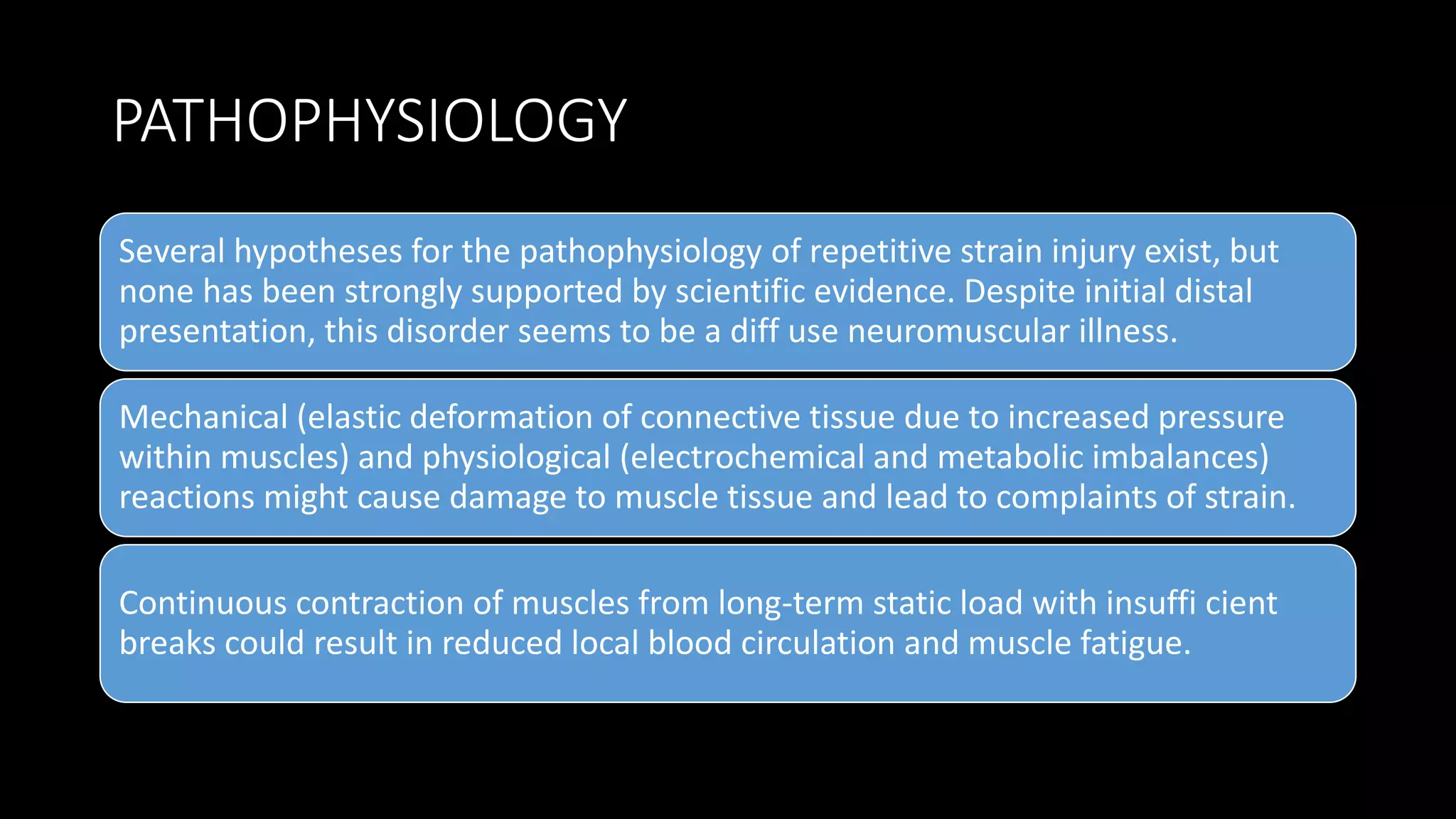 repetetive strain injury | PPTX