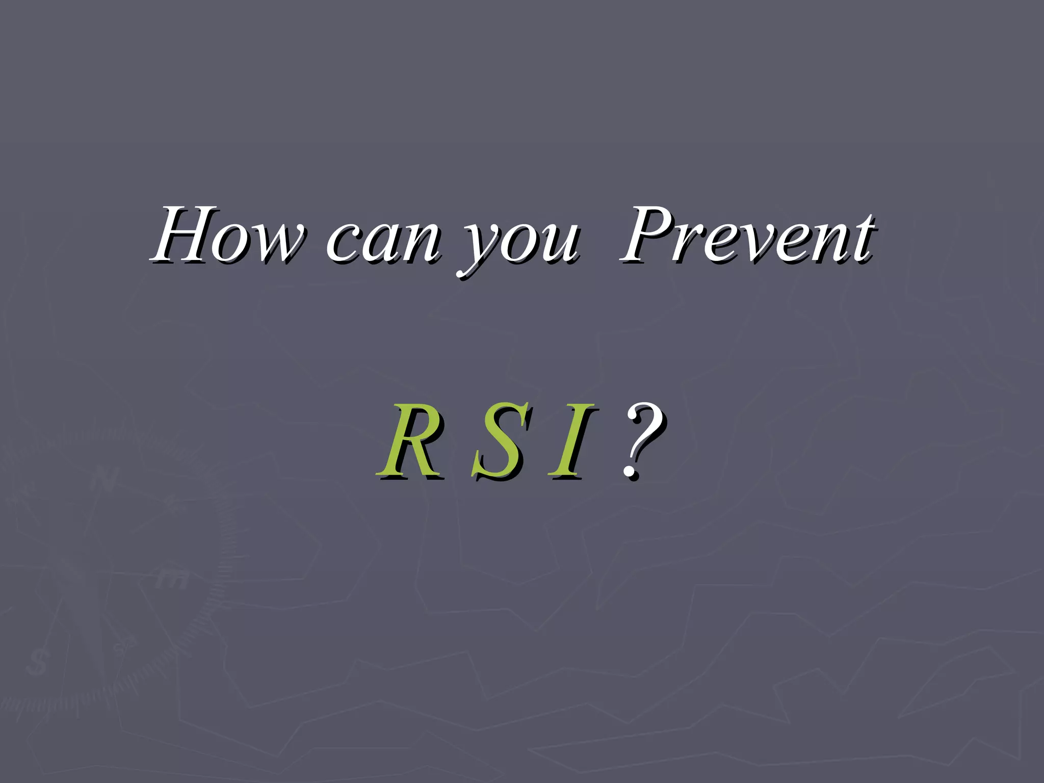 Rsi Presentation | PPS