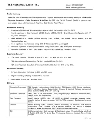 T24-TAFJ-Consultant_Sivashankar.R | DOC