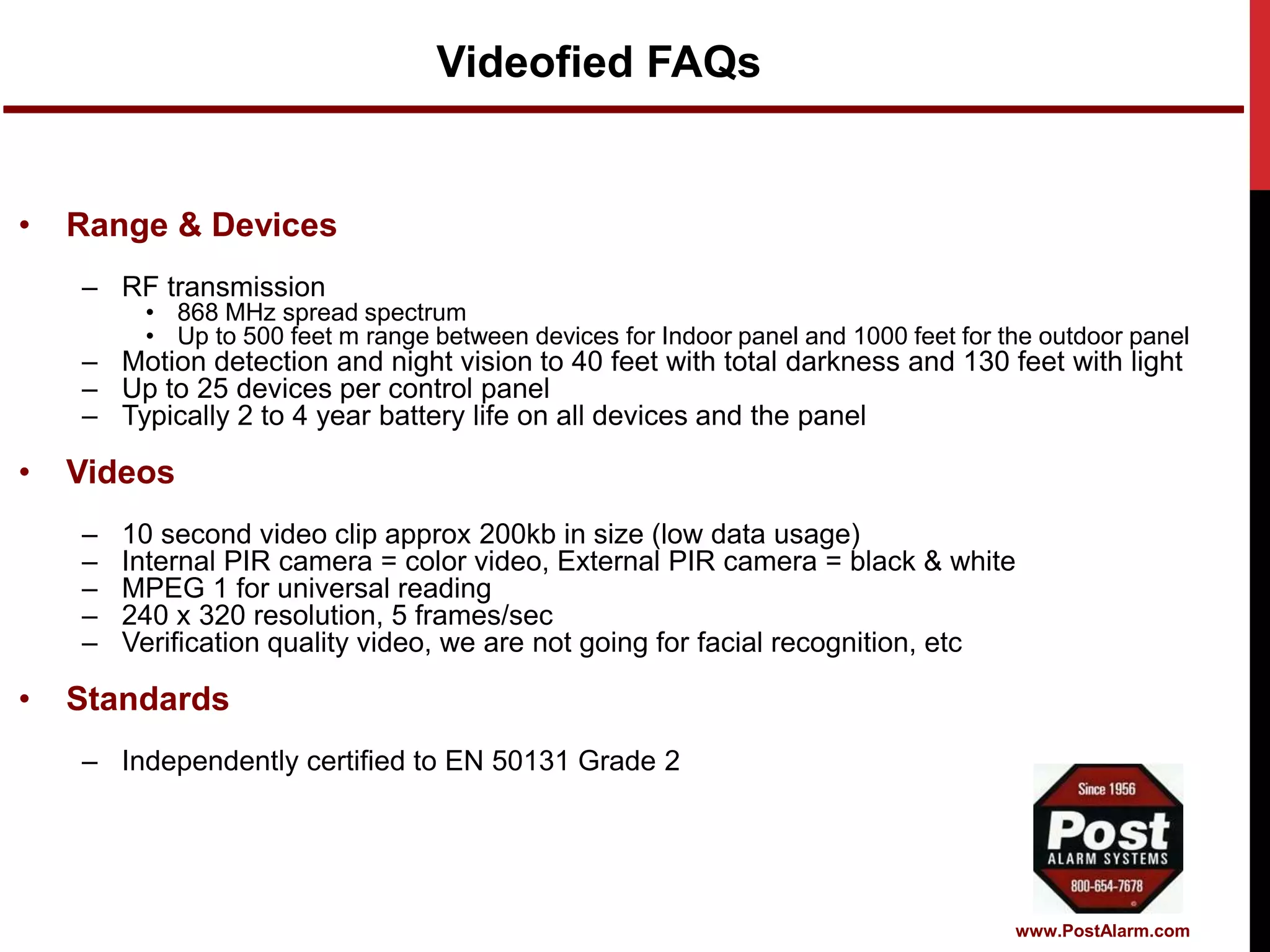 RSI Videofied System Overview | PPTX