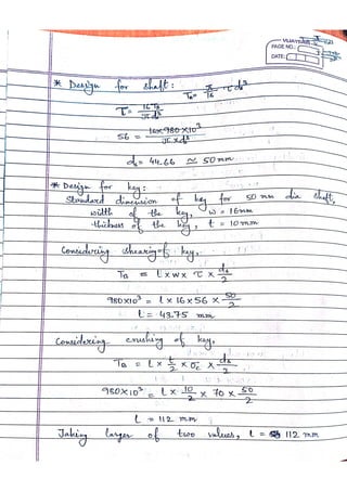 RS Khurmi Machine Design Clutch and Brake Exercise Numerical Solutions | PDF