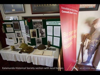 RSL Kalamunda WW1 Exhibition | PPTX