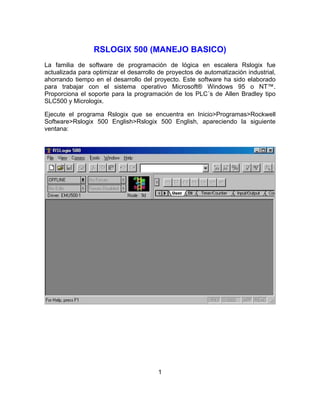 Rs logix 500 | PDF