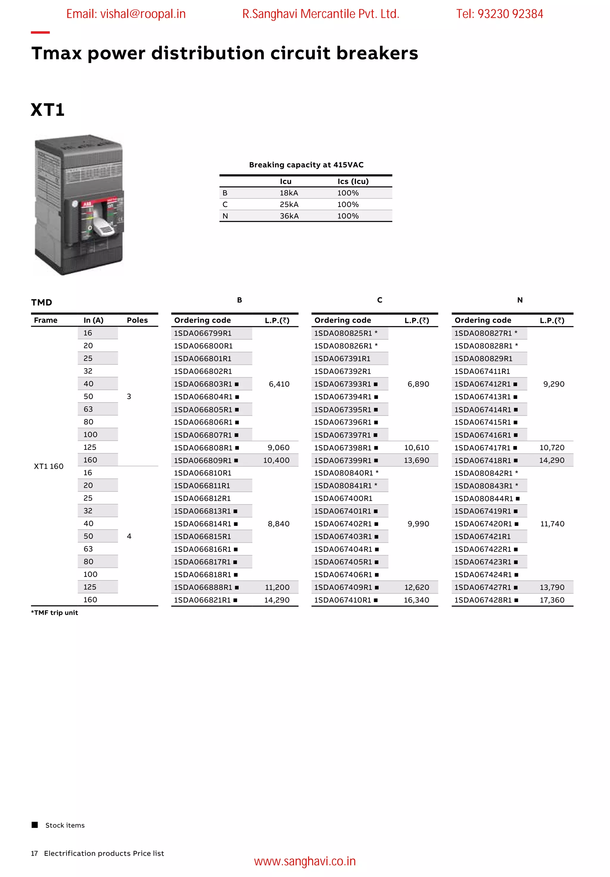 ABB Price List 2019 | PDF
