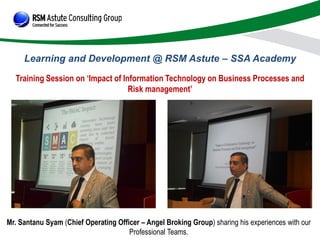 RSM Astute - SSA LLP Group: Learning and Development Culture | PDF