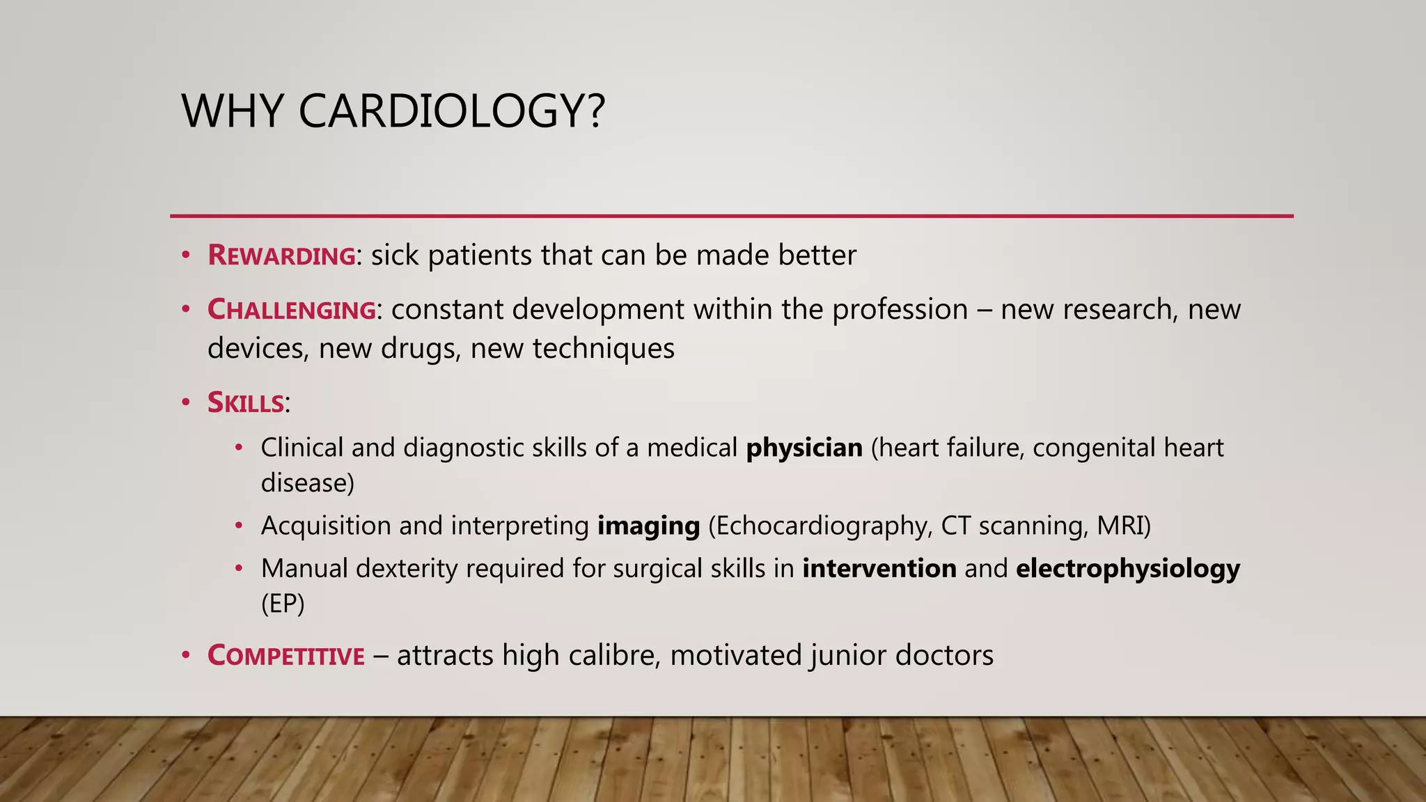 RSM Careers Fair - Cardiology | PPTX