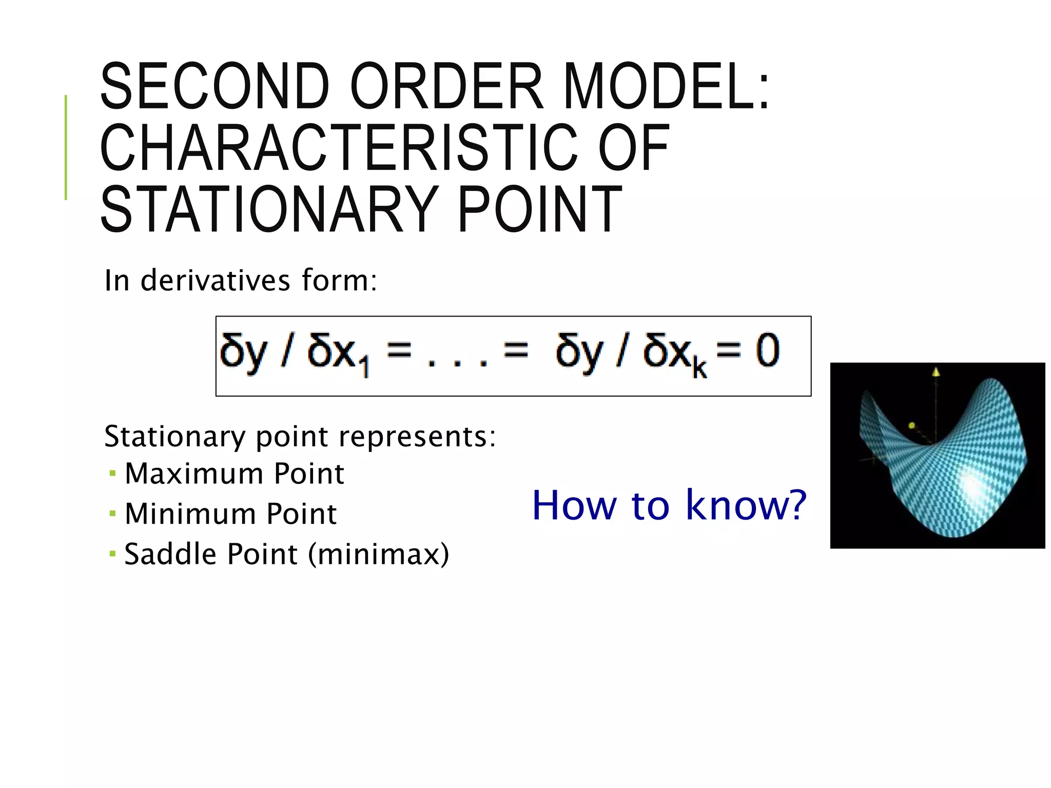 RESPONSE SURFACE METHODOLOGY | PPTX