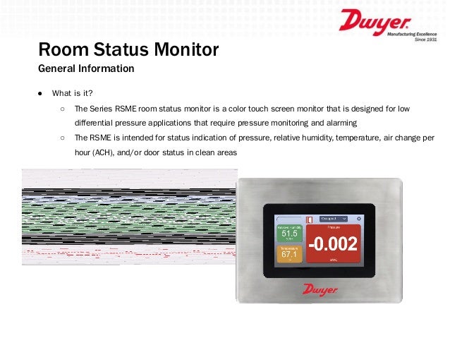 Series RSME Room Status Monitor | PDF
