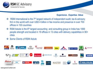 Rsm GC Advisory Corporate Presentation | PPTX