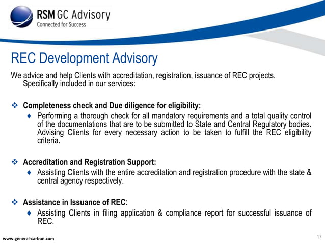 Rsm GC Advisory Renewable Purchase Obligation (RPO) & Renewable Energy ...