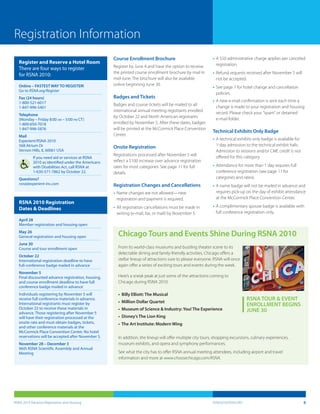 Rsna2010 Adv Reg Brochure | PDF