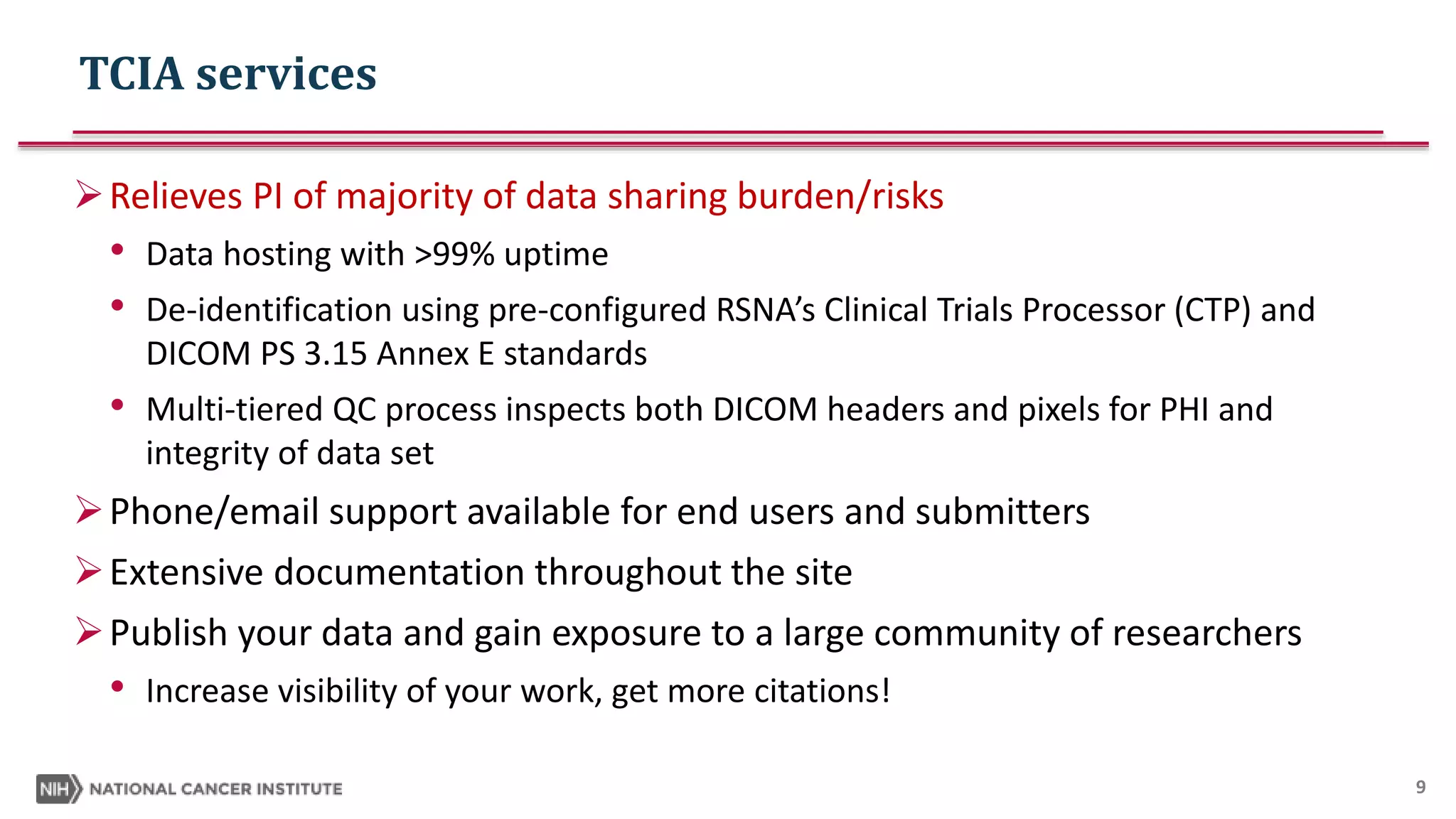 An introduction to The Cancer Imaging Archive (Hands on) | PPT
