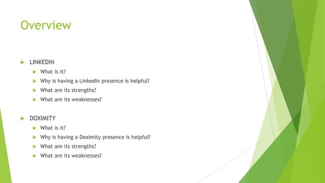 LinkedIn and Doximity: What You Need to Know | PPT