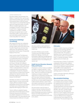 Rsna News Scientific Educational Program | PDF