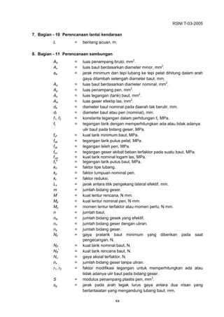 Rsni t 03-2005. jembatan | PDF