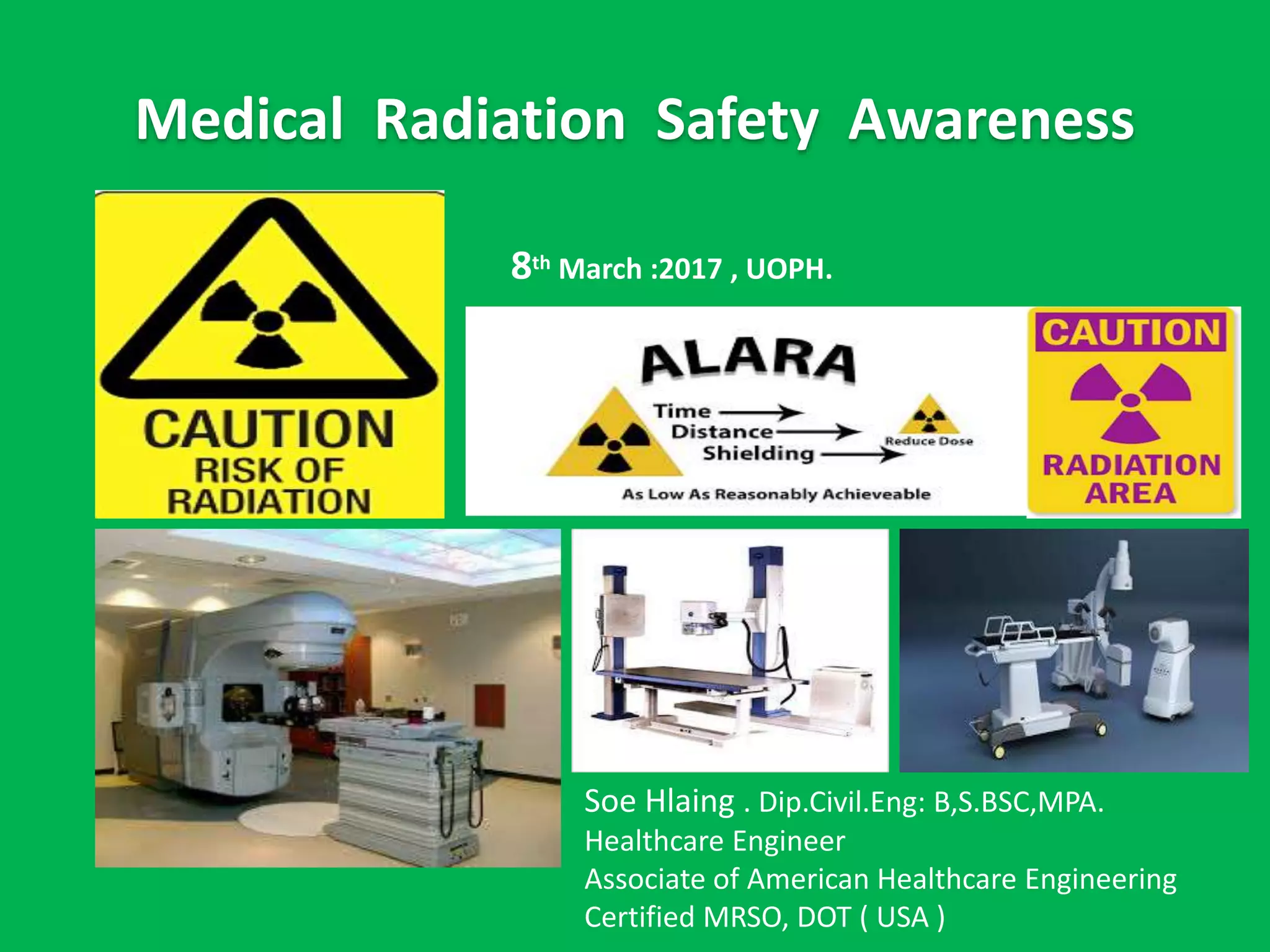 medical radiation safety awareness | PPTX
