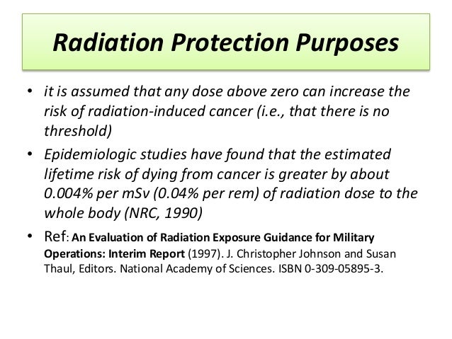 medical radiation safety awareness