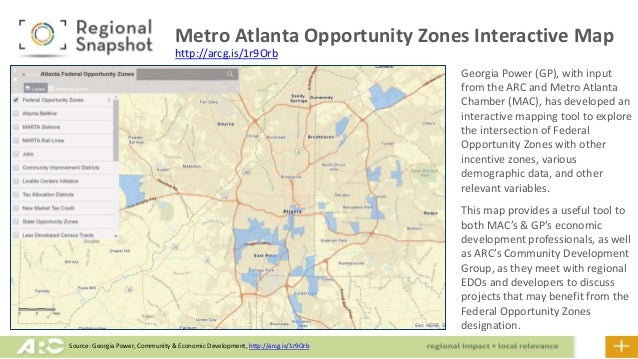 Regional Snapshot: 2019 Federal Opportunity Zones