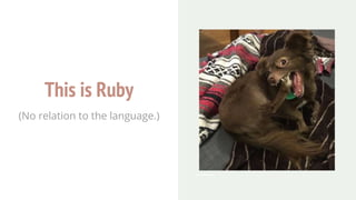 TDD with RSpec | PPTX | Technology & Computing