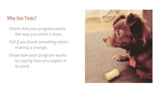 TDD with RSpec | PPTX | Technology & Computing