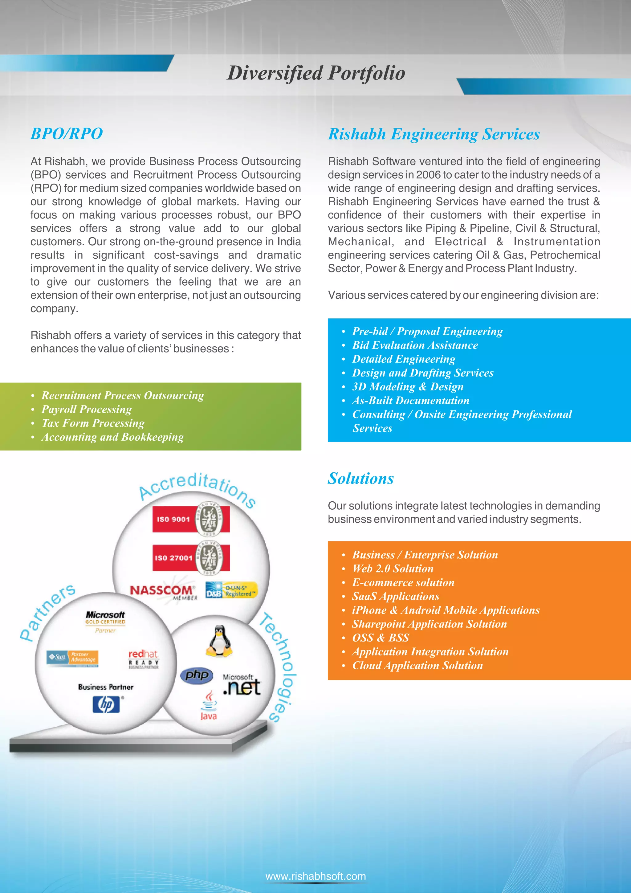 Rishabh's Brochure | PDF