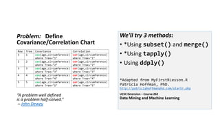 Rsplit apply combine | PPT