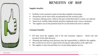Rsp Model in supply chain management. | PPTX