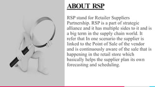 Rsp Model in supply chain management. | PPTX