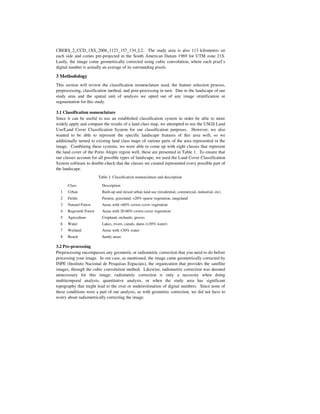 Supervised and unsupervised classification techniques for satellite imagery in Porto Alegre ...