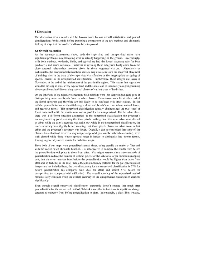 Supervised and unsupervised classification techniques for satellite imagery in Porto Alegre ...