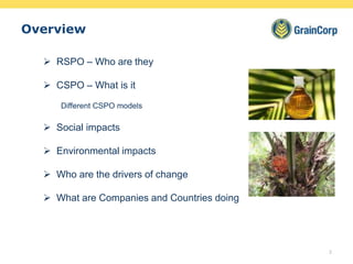 Rspo cspo presentation may 2014 | PPTX
