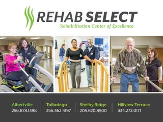 Rehab Select Rehabilitation Centers | PDF