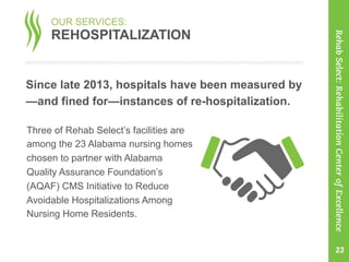 Rehab Select Rehabilitation Centers | PDF