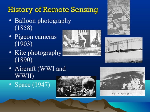 REMOTE SENSING | PPT
