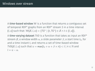 RSP-QL*: Querying Data-Level Annotations in RDF Streams | PDF | Databases | Computer Software ...