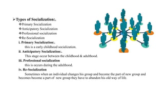 Socialization: Definition, agents/sources of socialization | PPT