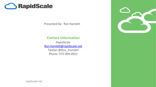 RapidScale Virtualization GPU Compute | PPT