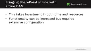 Managing files with SharePoint? You could do more with DAM | PPT