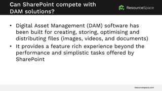 Managing files with SharePoint? You could do more with DAM | PPT