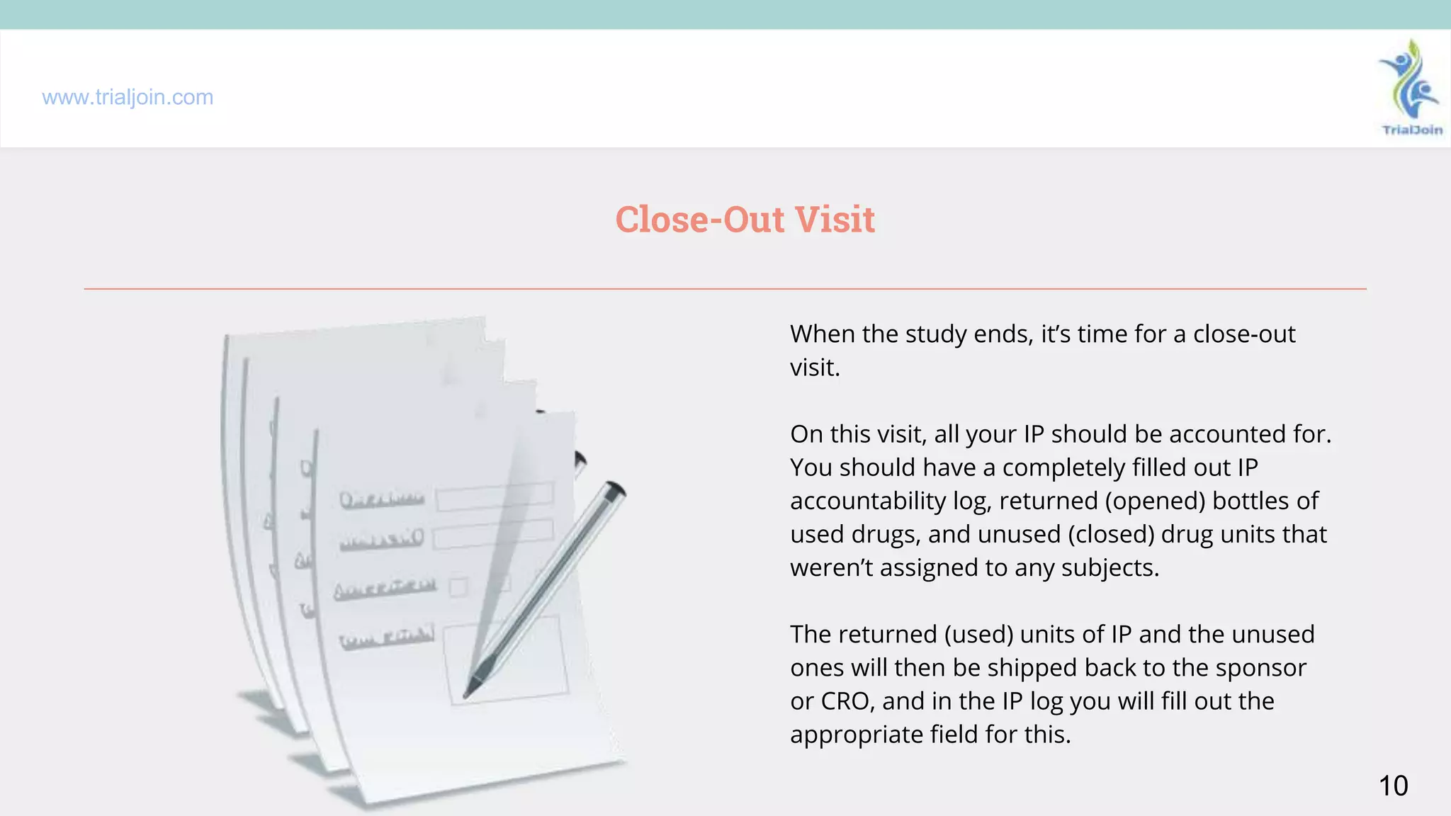 Drug accountability: an important aspect of clinical research | PPTX