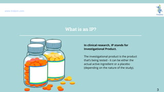 Drug accountability: an important aspect of clinical research | PPTX